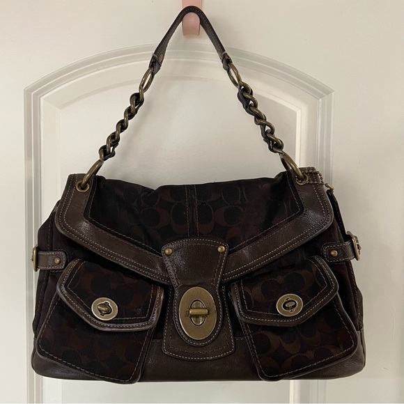 Coach | Bags | Vintage Coach 65th Anniversary Legacy Signature Series ...